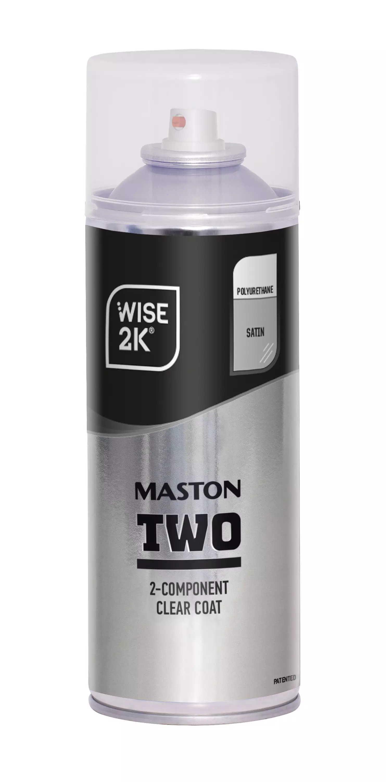 Maston spraymaali 2K PU Puolikiiltävä lakka 400ml - Hammer verkkokauppa
