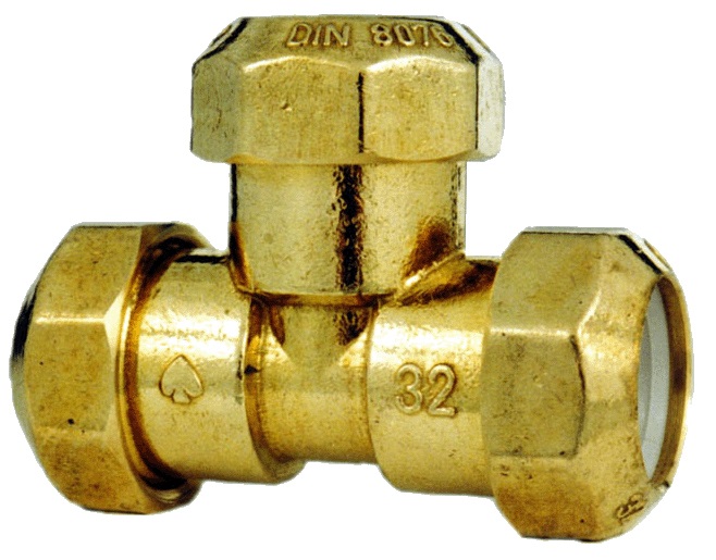 Ässä muoviputken T-haara 40mm - Hammer verkkokauppa