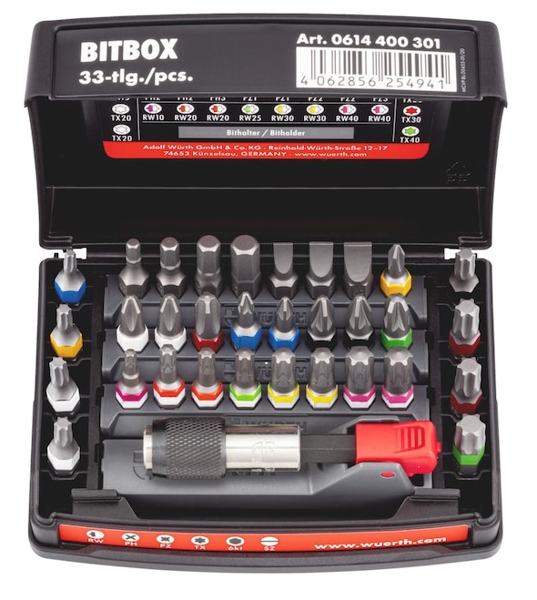 Wurth Kärkisarja 1/4" 33 OS. - Hammer verkkokauppa