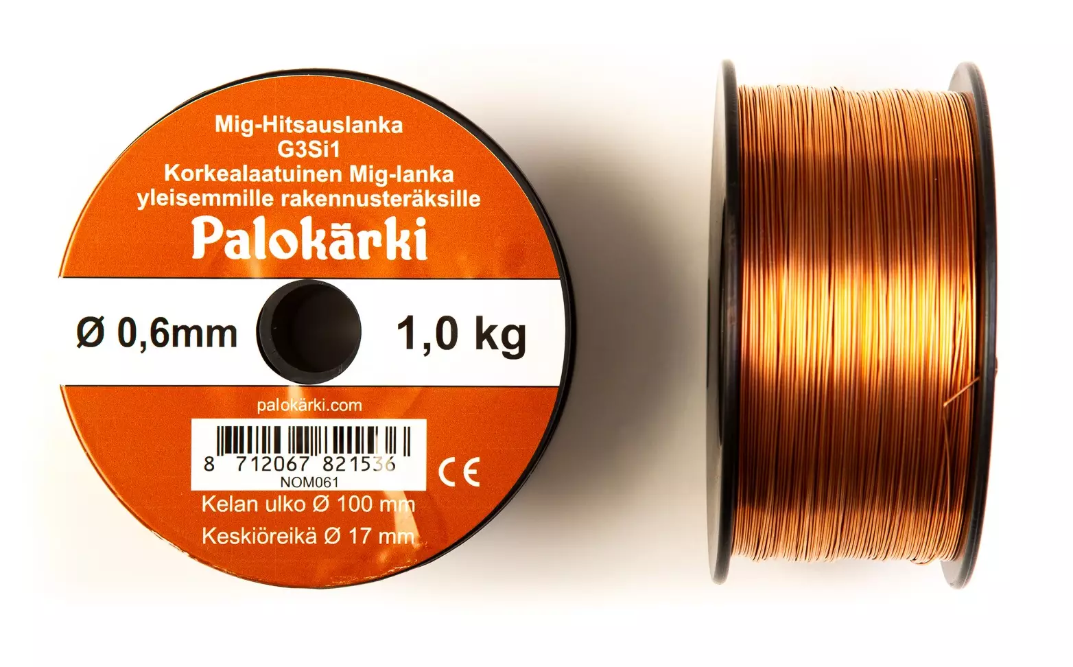 Mig-Hitsauslanka Ø 0,6mm 1kg - Hammer verkkokauppa