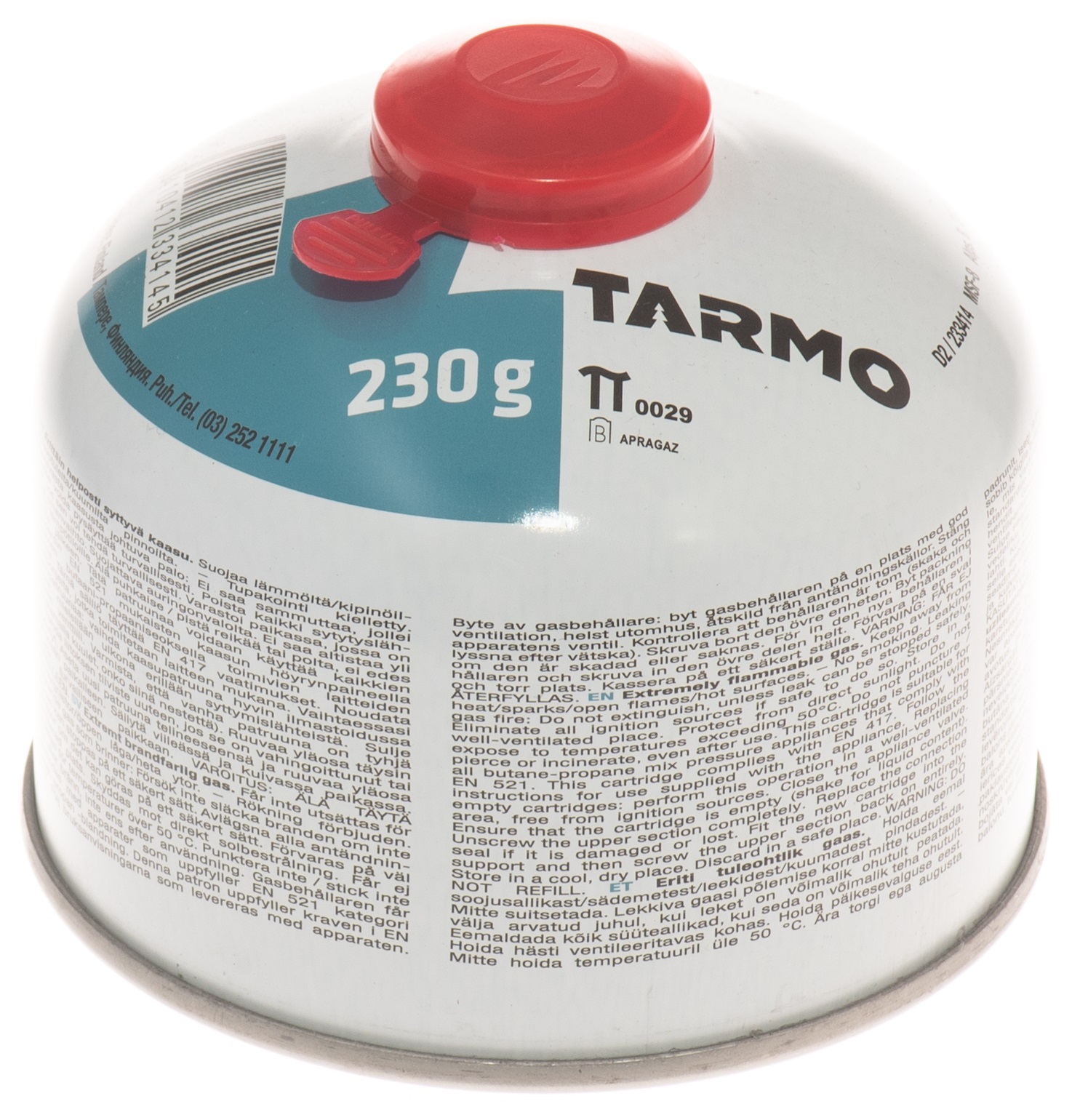Tarmo Kaasupatruuna 230 g - Hammer verkkokauppa