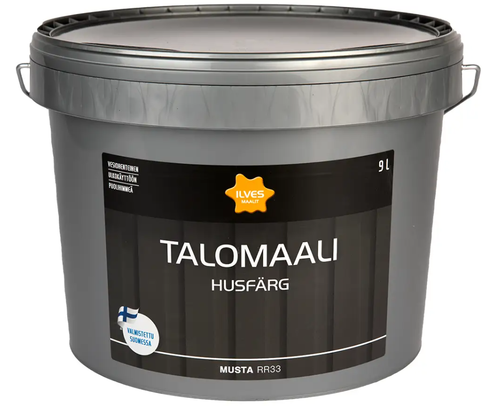 Ilves Talomaali musta RR33 9L - Hammer verkkokauppa