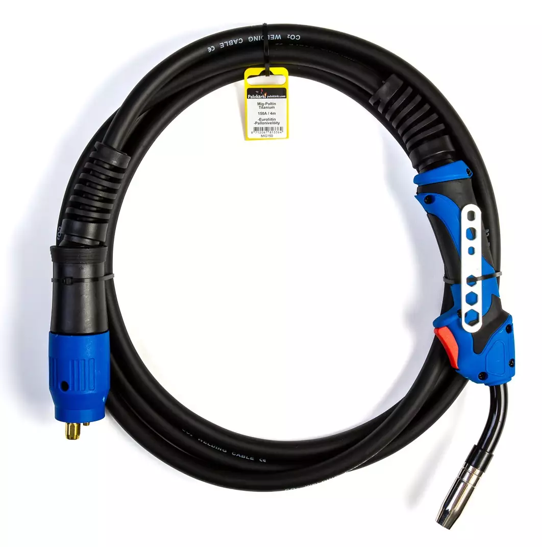 Palokärki 150A Mig-poltin 4m euroliitin - Hammer verkkokauppa