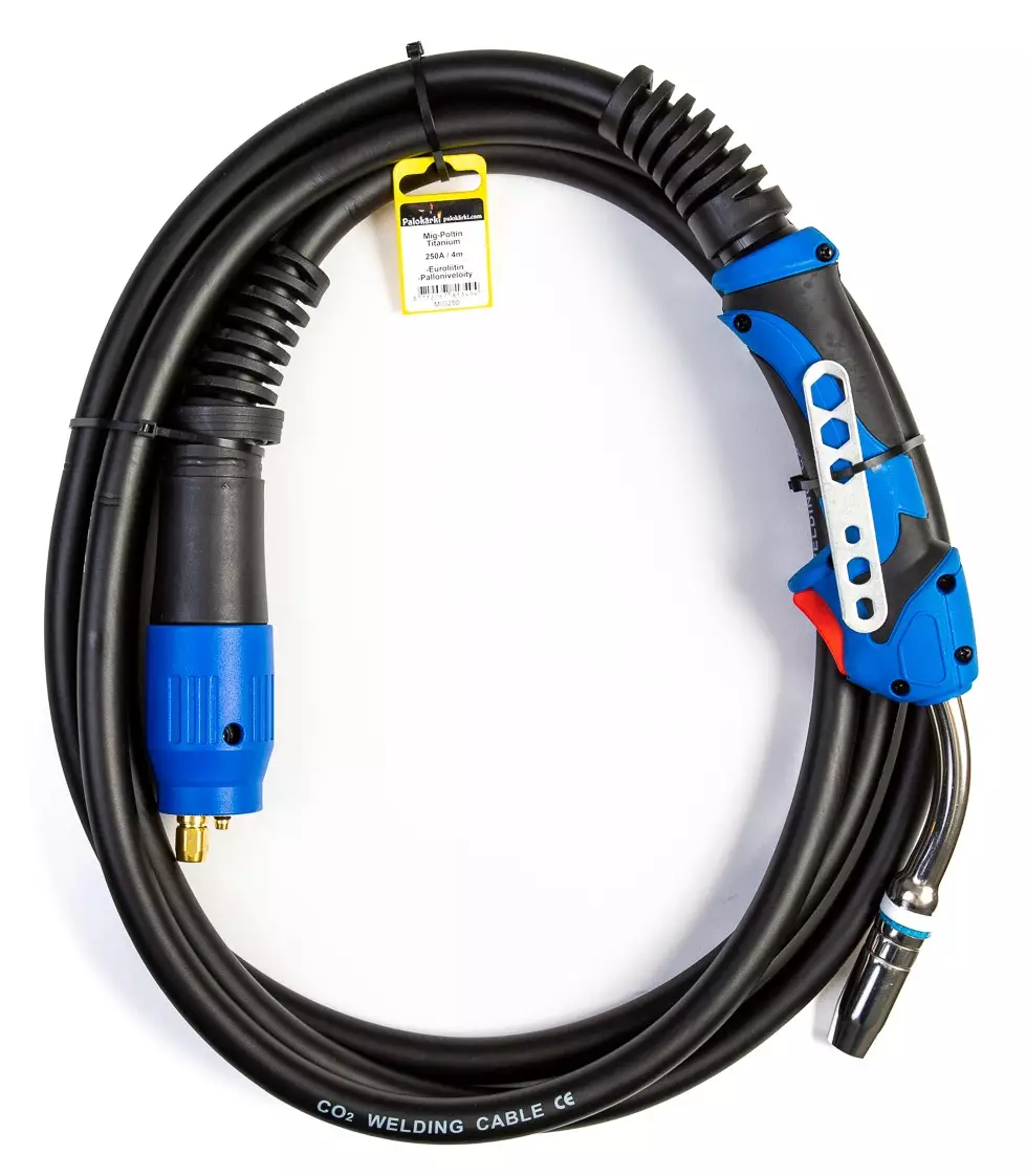 Palokärki 250A Mig-poltin 4m euroliitin - Hammer verkkokauppa
